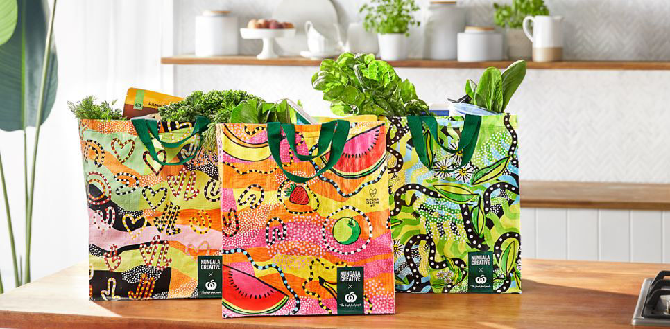 Woolworths Partners with Yothu Yindi for Art Bag Range | Mirage News