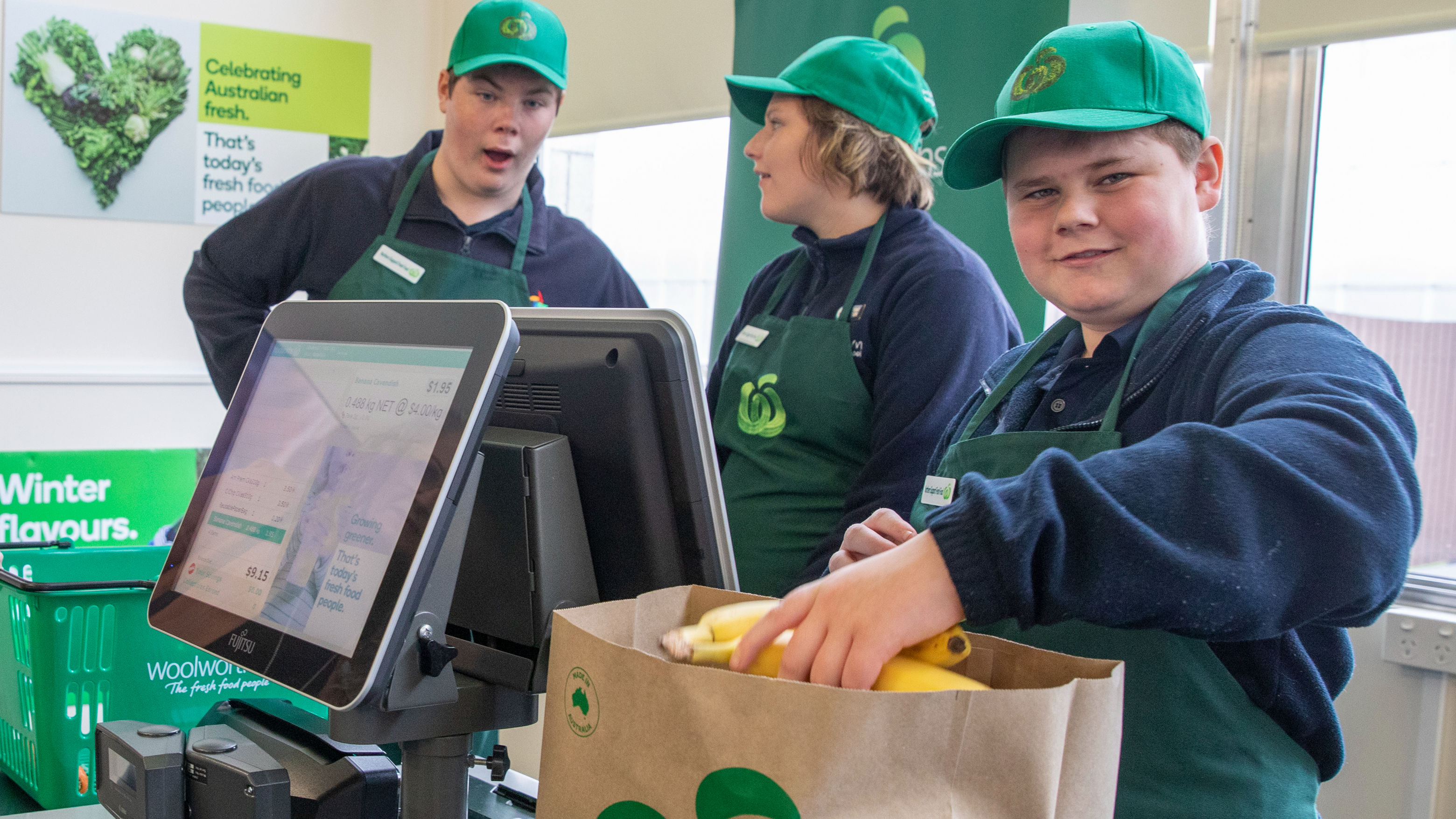 What happened when kids took the reins of Tasmania’s newest Woolworths ...