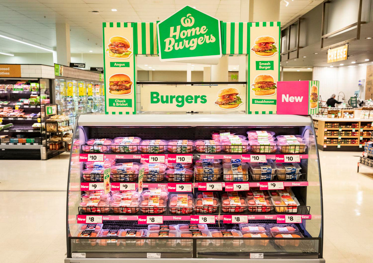 Woolworths Updates Burger Line Amid At-Home Dining Boom | Mirage News